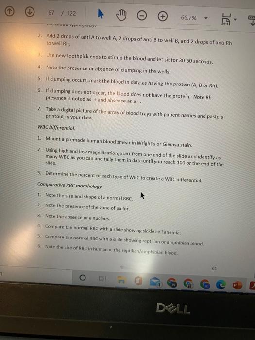 Question 1: Draw a hematocrit capillary tube with | Chegg.com