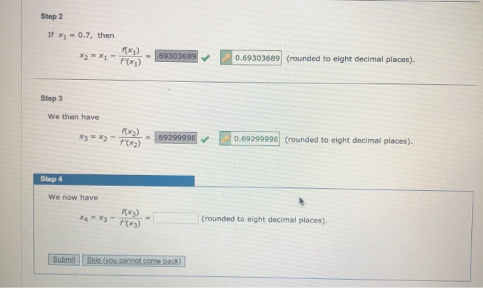 Solved Use Newton's method to find all the roots of the | Chegg.com