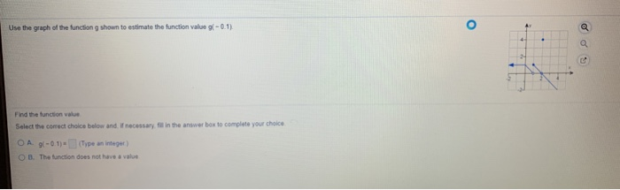 Solved o Use the graph of the function shown to estimate the | Chegg.com
