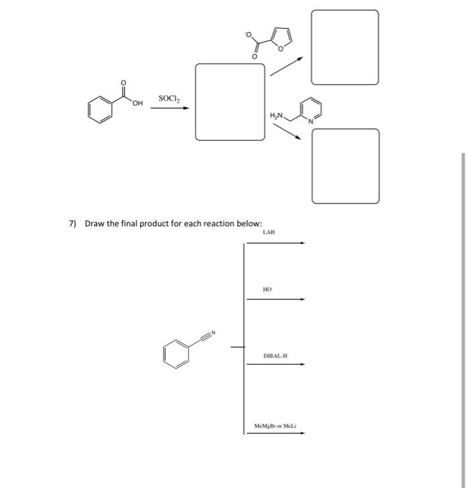 Solved 5) Draw a six membered ring lactone and lactam and | Chegg.com