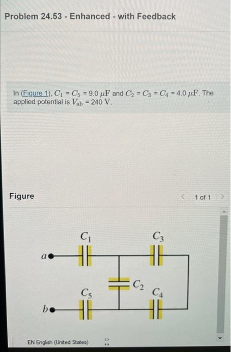 Solved Problem 24.53 - Enhanced - with Feedback In (Figure | Chegg.com