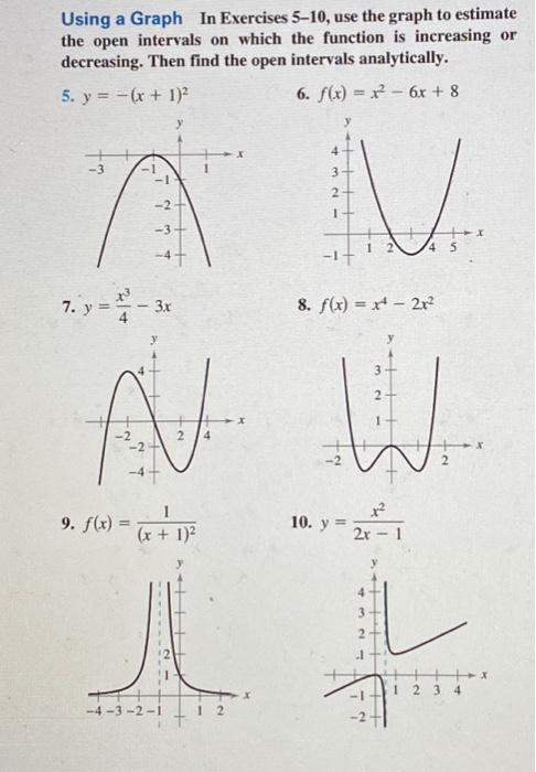 Solved Answer 6&10 and show work please!! Using a Graph In | Chegg.com