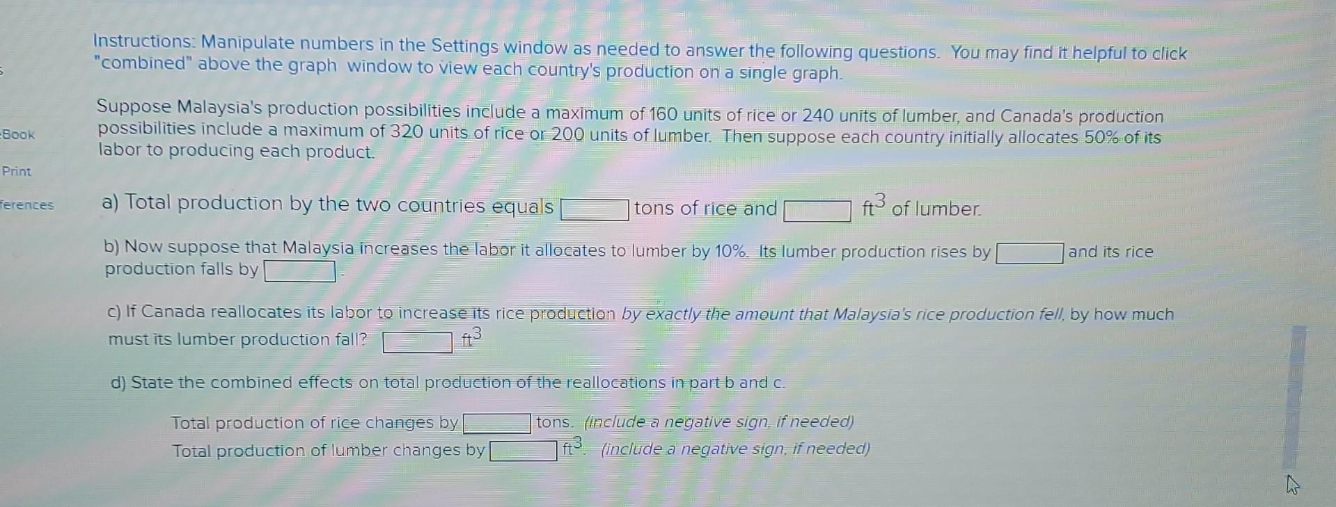 Solved Instructions: Manipulate numbers in the Settings | Chegg.com