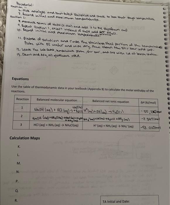 I need help on the calculation map. Its supposed to | Chegg.com