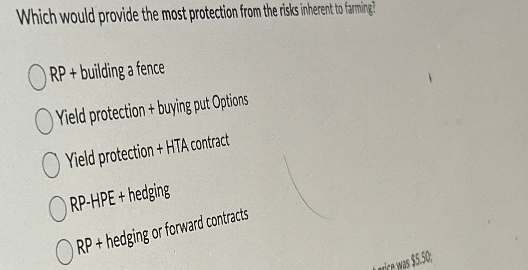 Solved Which would provide the most protection from the | Chegg.com