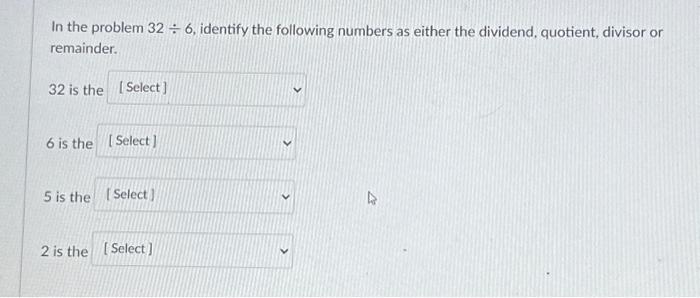 Solved Use the Division Algorithm to fill in the blanks | Chegg.com