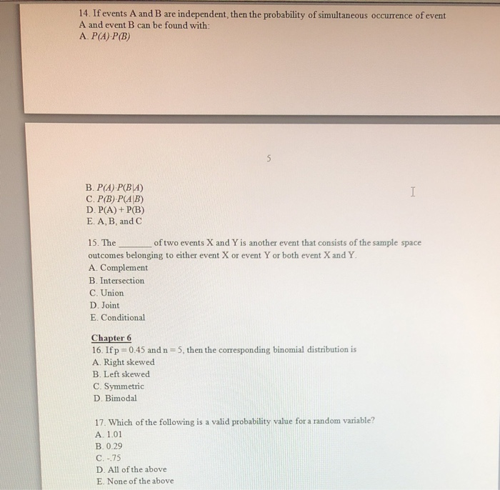 Solved 9. When using the Chebyshev's theorem to obtain the | Chegg.com