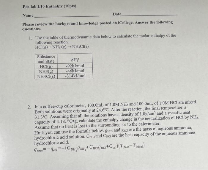Solved Please review the background knowledge posted on | Chegg.com