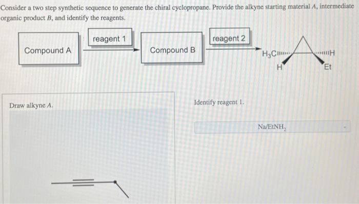 Solved Consider a two step synthetic sequence to generate | Chegg.com Solved Consider a two step synthetic sequence to generate | Chegg.com