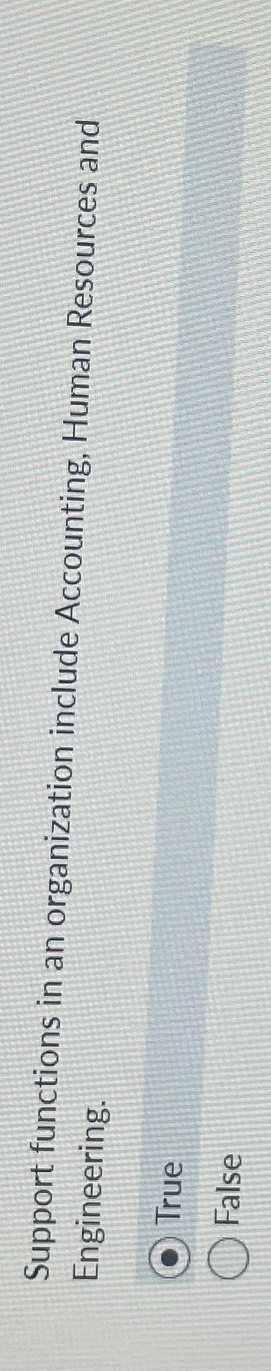 Solved Support functions in an organization include | Chegg.com