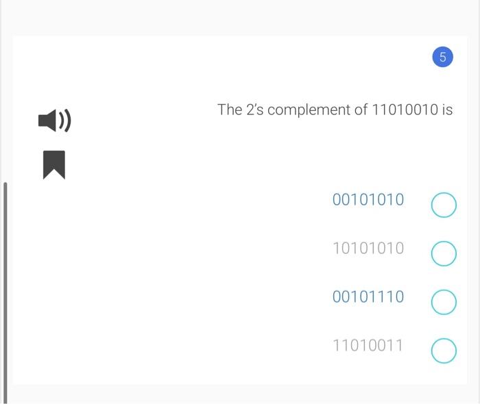 Solved 4 1101x1011)2=( ? )2) 10010010 10100011 11100110 O | Chegg.com