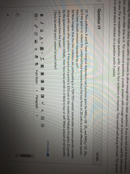 maswenng the multiple-choice types within 30 minutes | Chegg.com