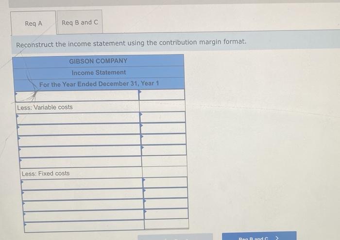 Solved Exercise 2-13A (Algo) Using contribution margin | Chegg.com