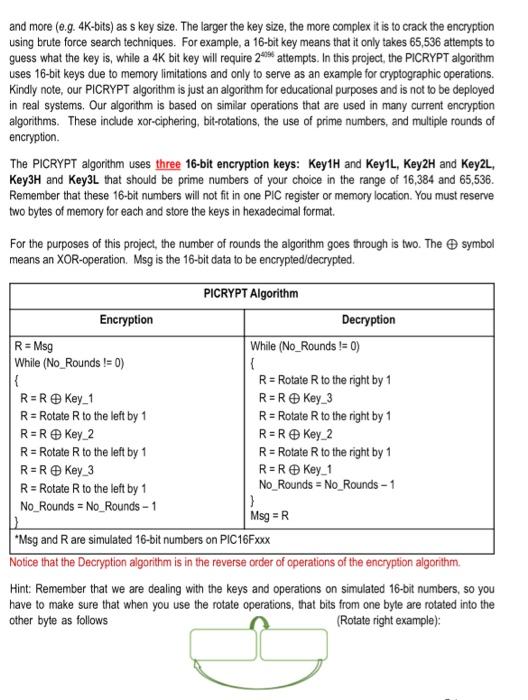 Simulating Secure Communication using PICRYPT | Chegg.com