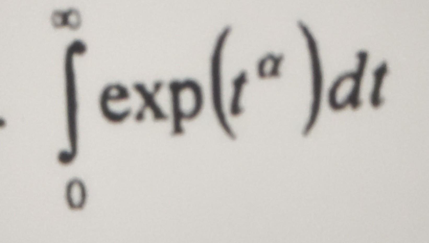Solved Use gamma function pls I'm stuck. For question c is | Chegg.com