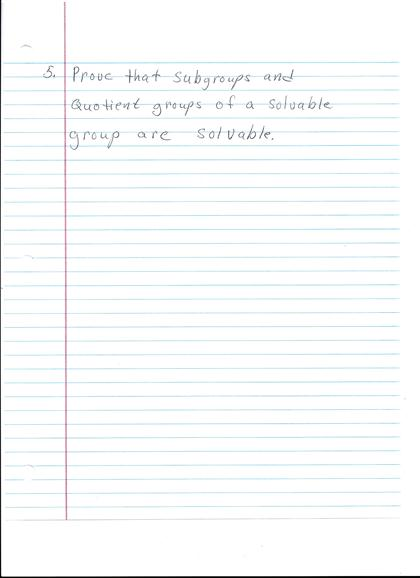 Solved Prove that subgroups and Quotient group of a solvable | Chegg.com