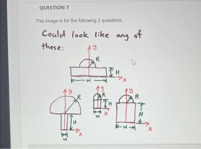 Solved please help. question 7 is just pictures of the | Chegg.com