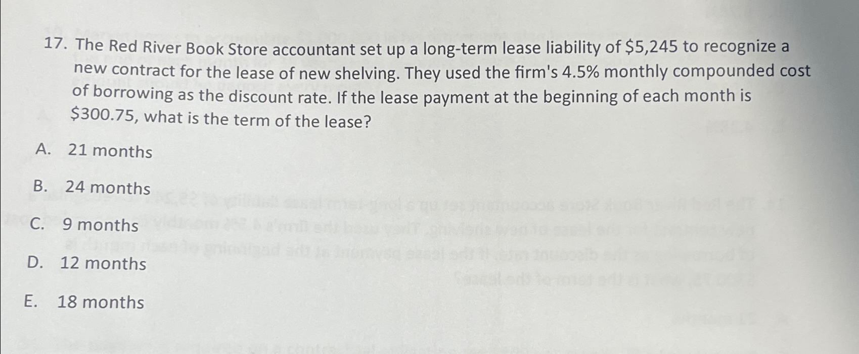 Solved The Red River Book Store accountant set up a | Chegg.com