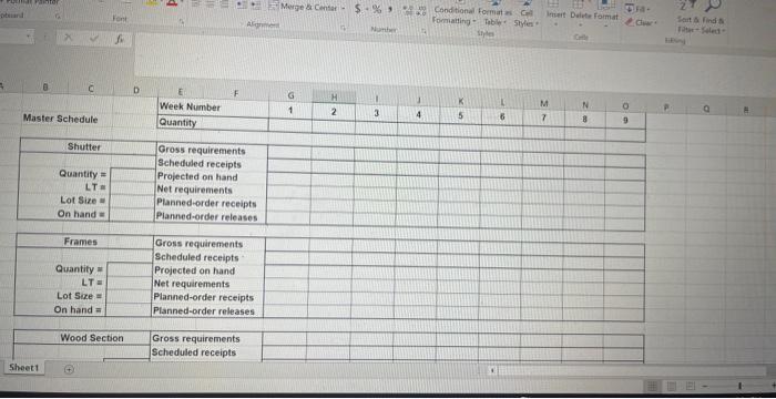 Solved Requirements Planning) under Lot-for-Lot policy. | Chegg.com