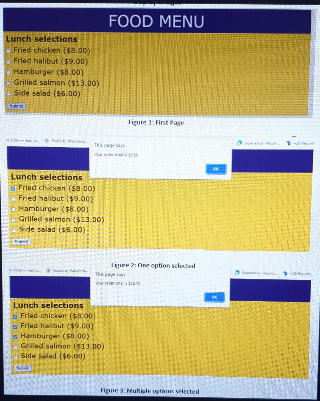 Solved Write A Function To Calculate The Total Of An Order 8007