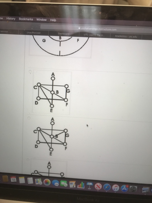 Solved Bookmarks Window Help utchattanooga.instructure.com | Chegg.com