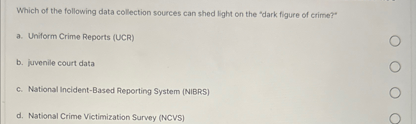 Solved Which of the following data collection sources can | Chegg.com
