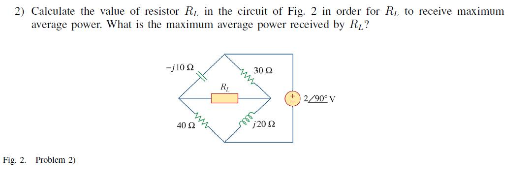 Solved Calculate the value of resistor RL in the circuit of | Chegg.com