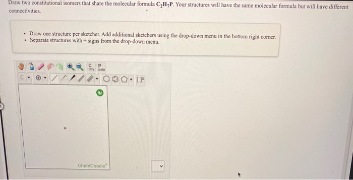 Solved Draw two constitutional isomers that share the | Chegg.com