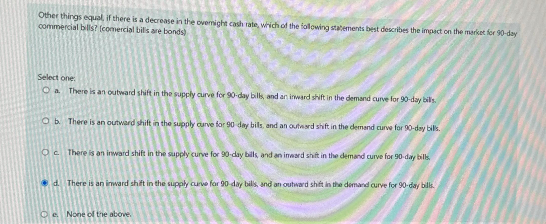 Solved Other things equal, if there is a decrease in the | Chegg.com