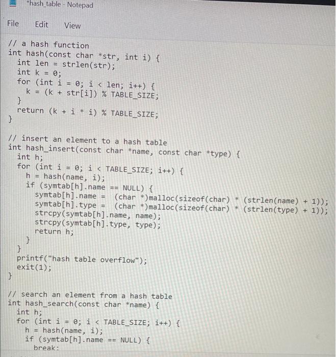 Solved Here, Assignment means "HOME WORK". I had provided | Chegg.com