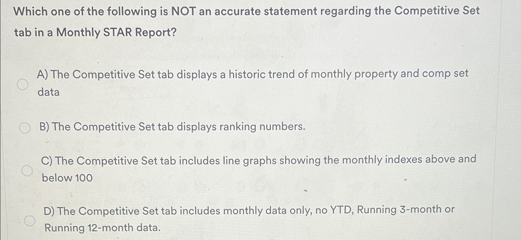 Solved Which one of the following is NOT an accurate | Chegg.com