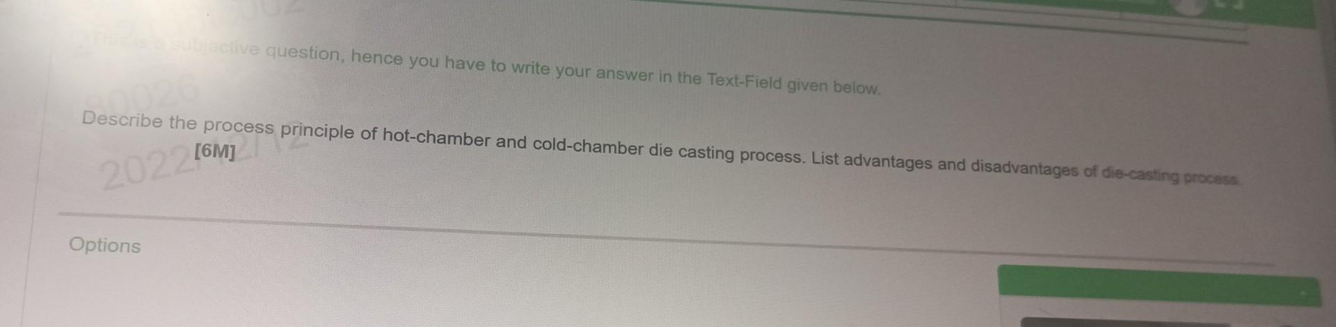 Solved write your answer in the Text-Field given below. | Chegg.com