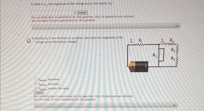 Solved A circuit is constructed with five resistors and one | Chegg.com