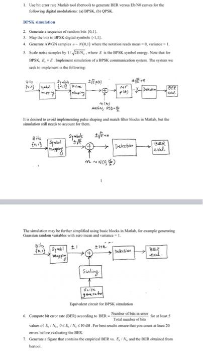 Solved 1. Use hit enor raie Mathb tool (bertool) to gonerate | Chegg.com