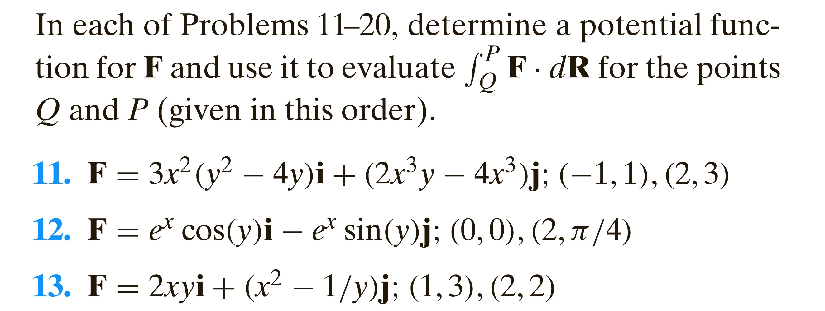 Solved In each of Problems 1-10, ﻿determine if F ﻿is | Chegg.com