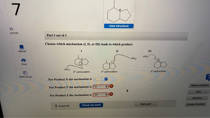 Solved view structure points Part 3 out of 3 Choose which | Chegg.com