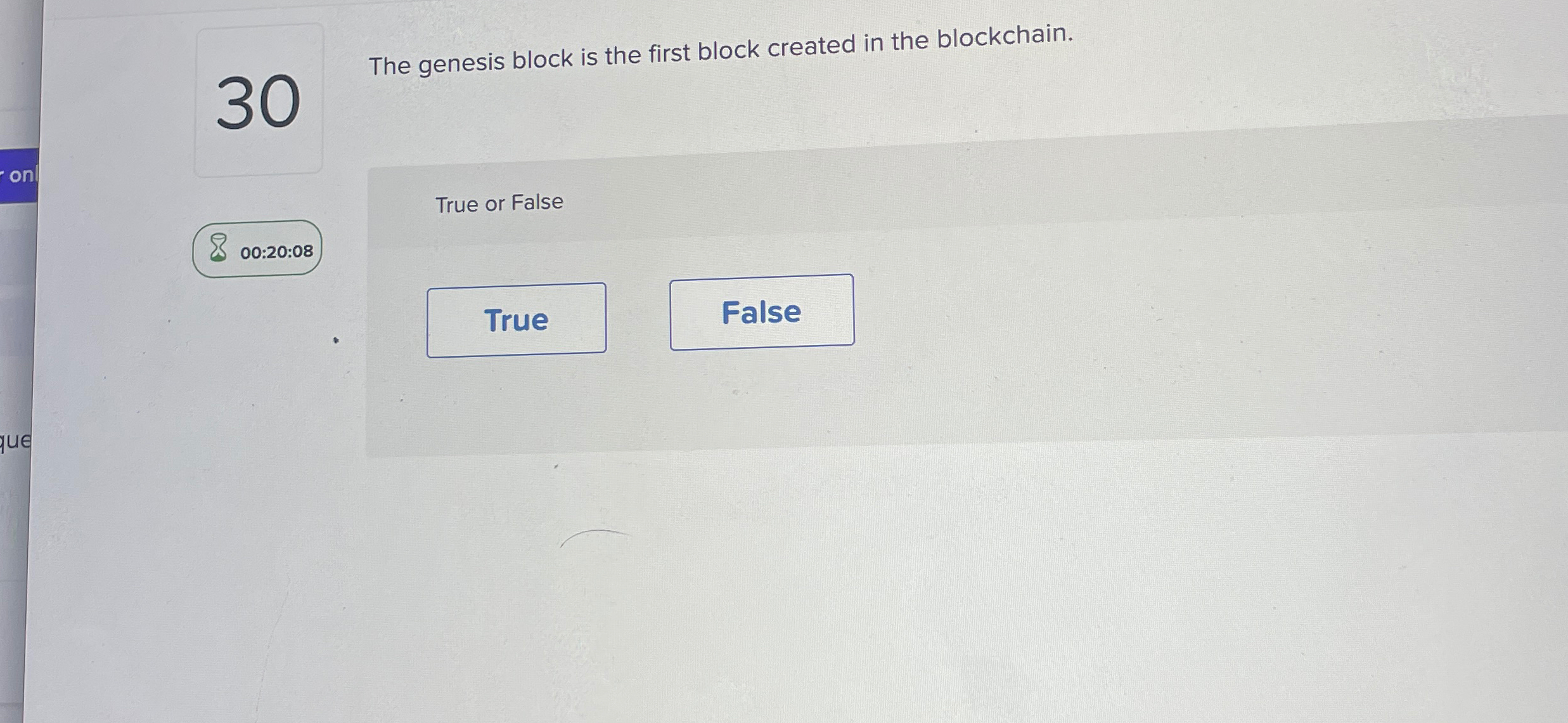 Solved 30The genesis block is the first block created in the | Chegg.com