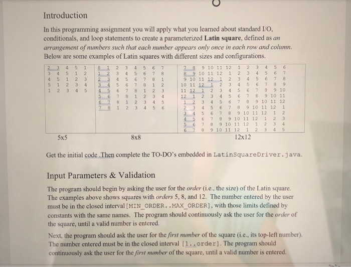 Solved Introduction In this programming assignment you will | Chegg.com