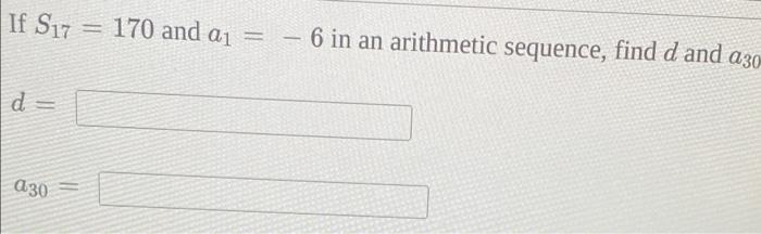 Solved Determine if the following sequence is an arithmetic | Chegg.com