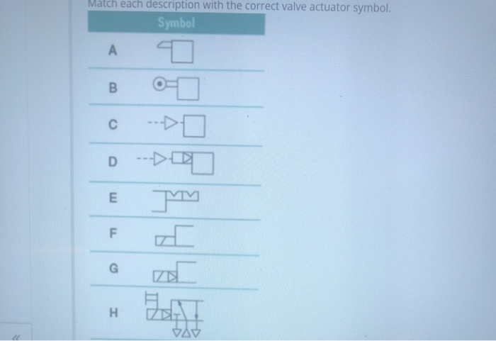 Solved Match each description with the correct valve | Chegg.com