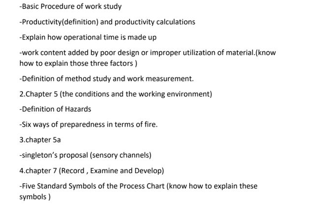 Solved -Basic Procedure of work | Chegg.com