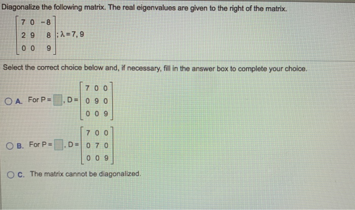 Solved It can be shown that the algebraic multiplicity of an | Chegg.com