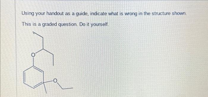 Solved Using your handout as a guide, indicate what is wrong | Chegg.com