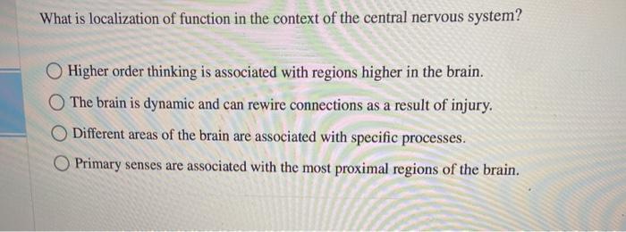 Solved What is localization of function in the context of | Chegg.com