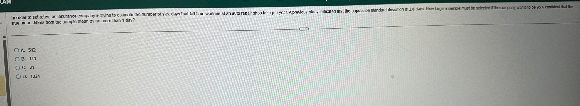 Solved true mean differs from the sample mean by no more | Chegg.com