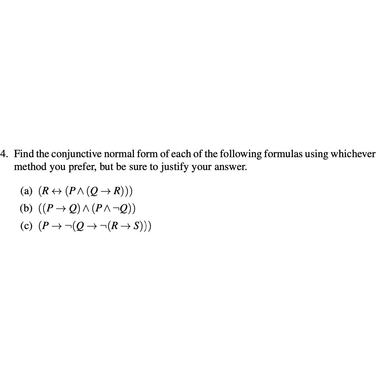 Solved Find the conjunctive normal form of each of the | Chegg.com