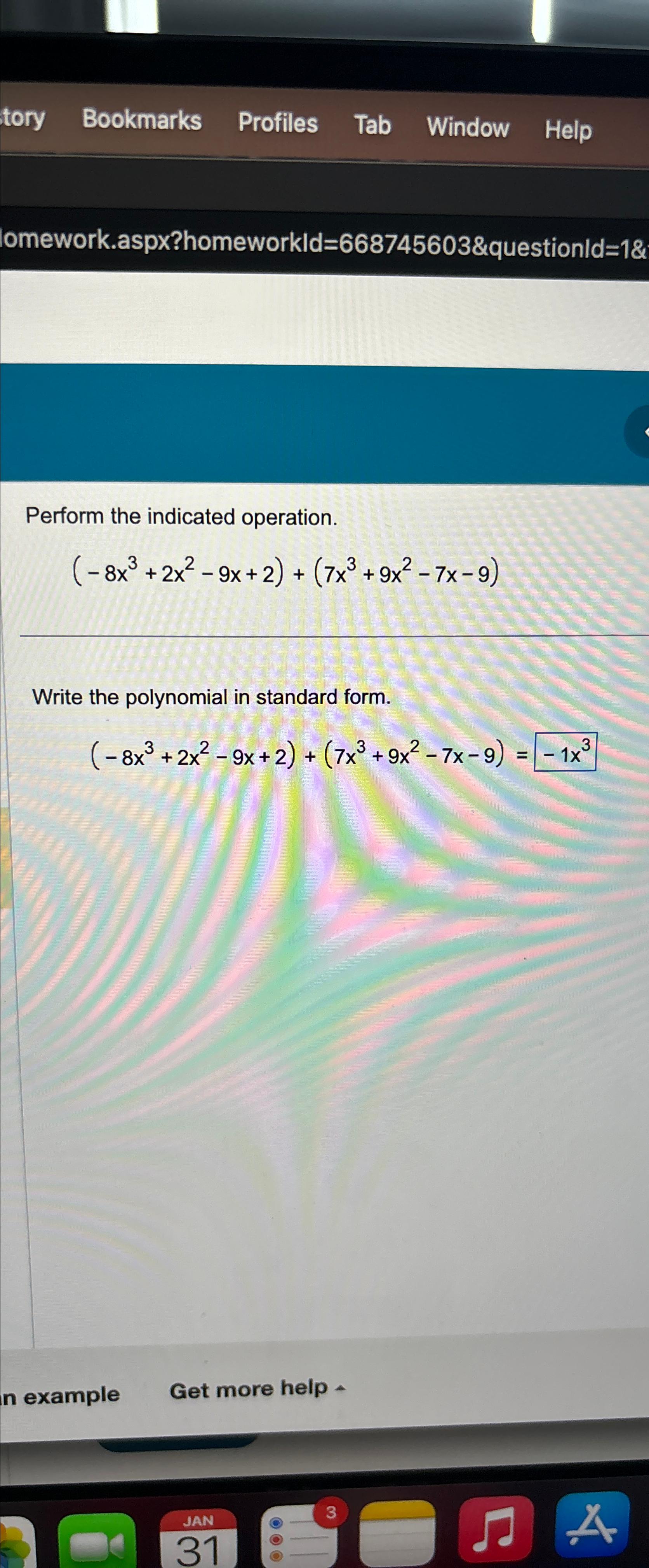 Solved Perform the indicated | Chegg.com