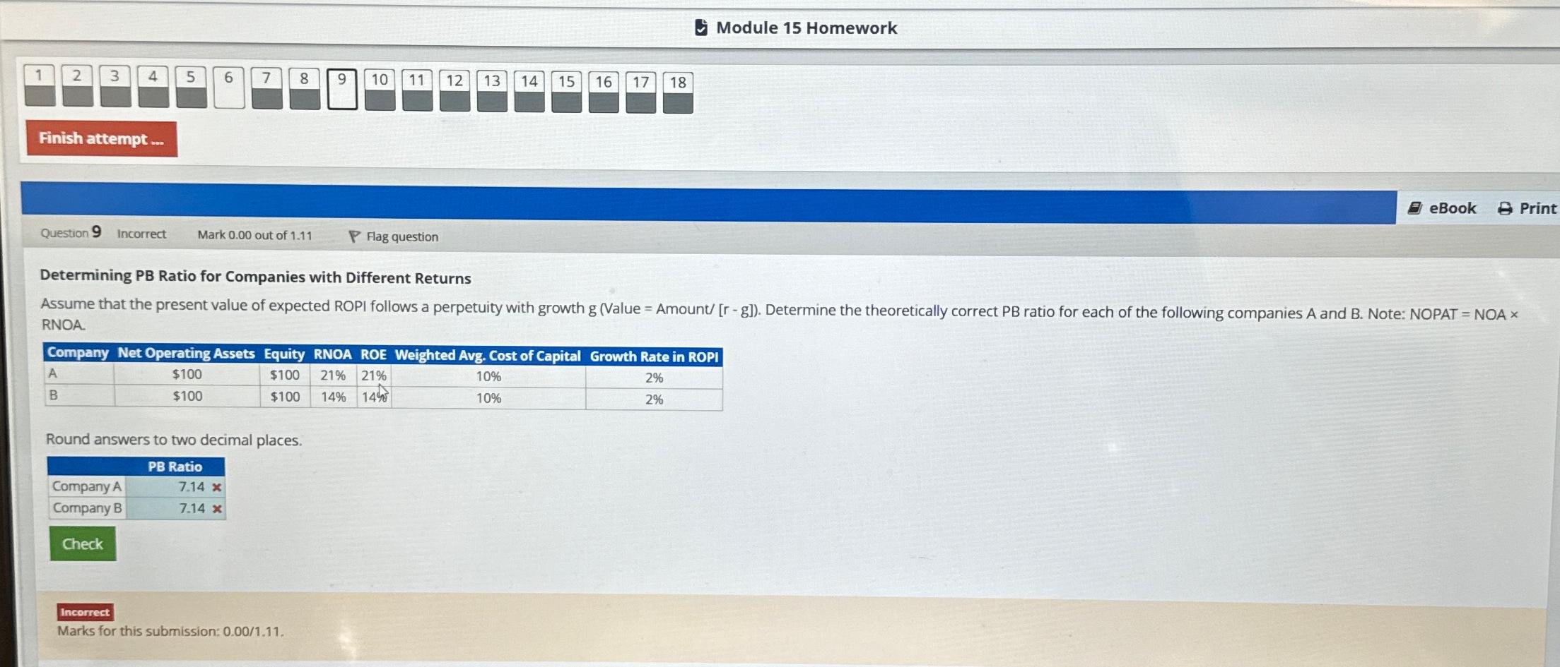 Solved Module 15 ﻿Homework12345678101112131415161718Finish | Chegg.com