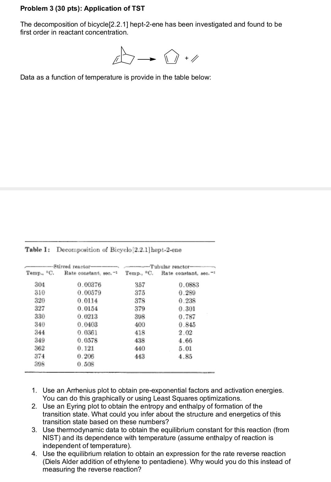 Problem 3 ( 30 pts): Application of TST The | Chegg.com