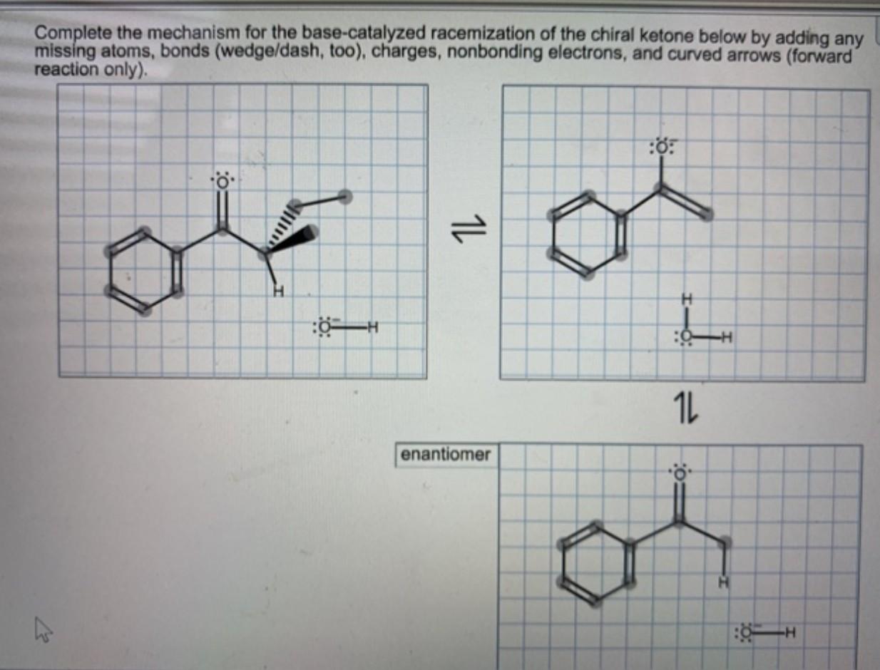 Solved Complete the mechanism for the base-catalyzed | Chegg.com